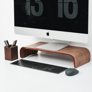 Wooden Computer Stand - Miniwood Design - customized according to your ...